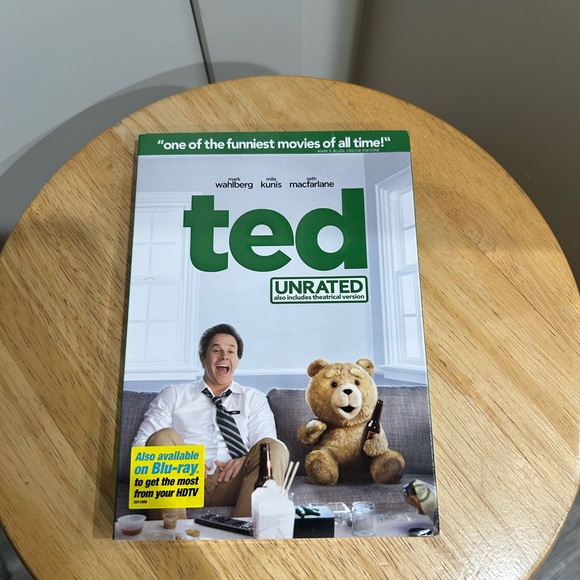 Universal | Media | Universal Ted Unrated Dvd Green And White | Poshmark